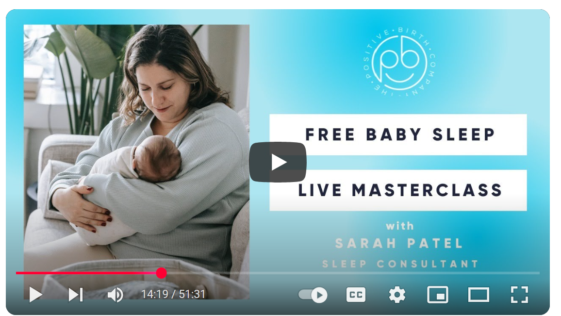 Sleep Masterclass with The Positive Birth Company | Teach To Sleep